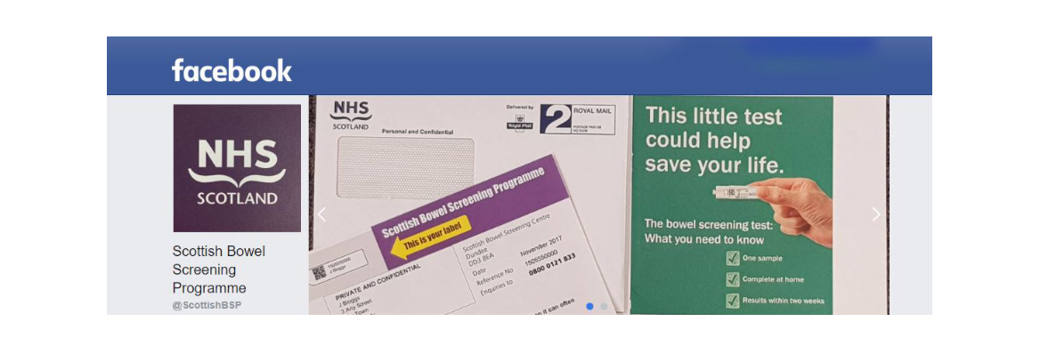 New Scottish Bowel Screening Programme Facebook Page - Faecal ...